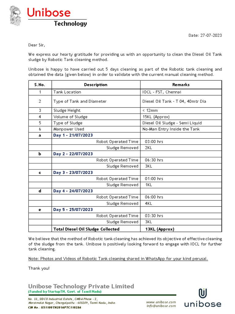 IOCl Demo Report | PDF