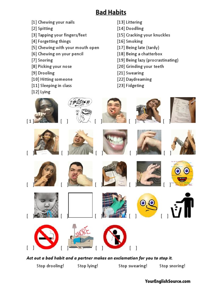 Bad Habits | PDF