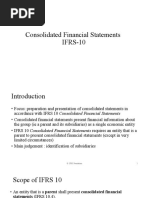 Ifrs 10 | PDF | International Financial Reporting Standards | Fair Value