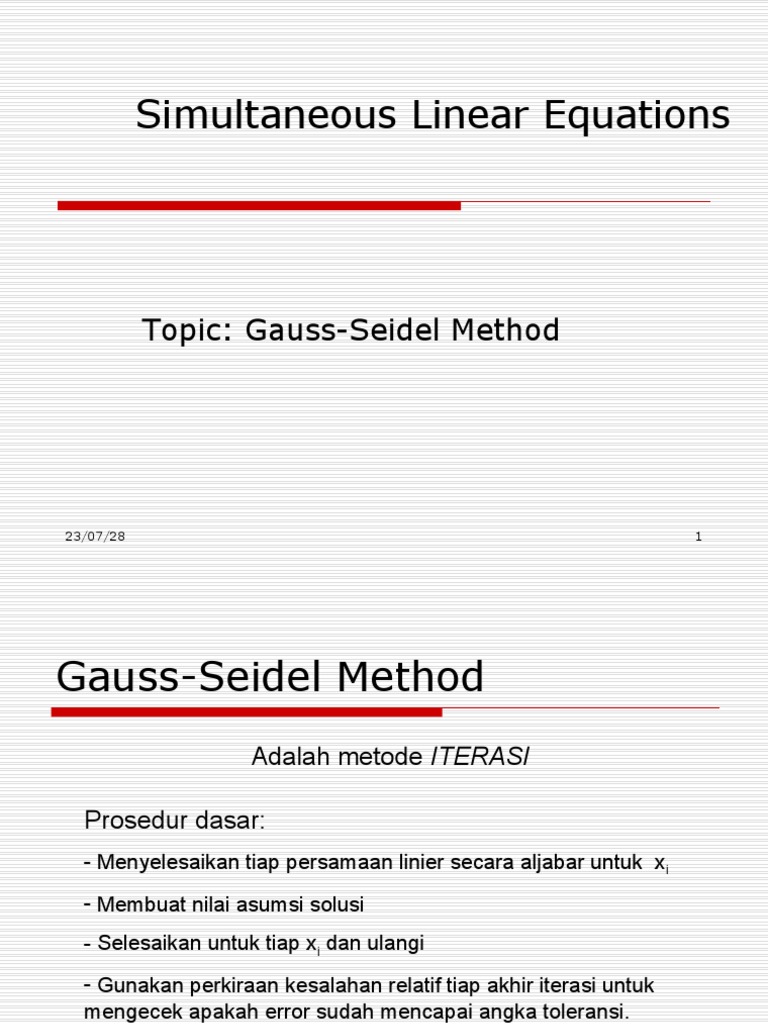 eliminasi-gauss | PDF