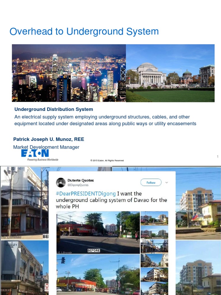 Underground Distribution System & Transformer - IIEE Metrowest - Feb ...