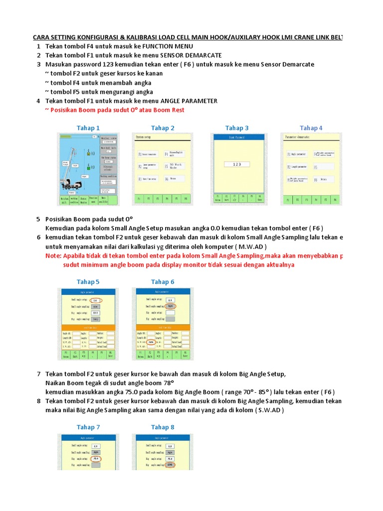 Setting Konfigurasi Dan Kalibrasi Lmi | PDF