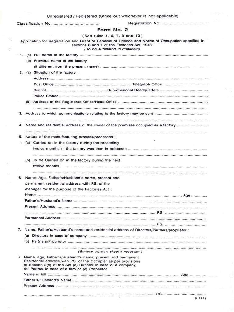 Form 2 | PDF