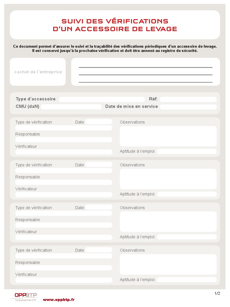 Fiche-Pratique-je-trace-les-verifications-des-accessoires-de-levage (1) | PDF