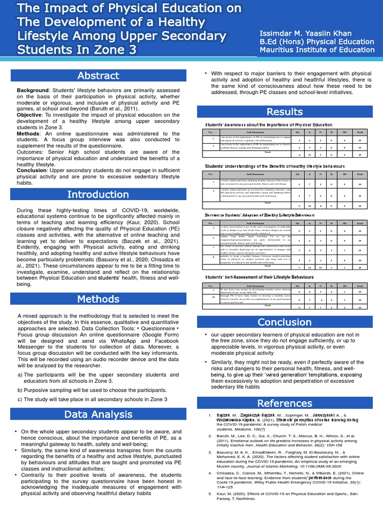 The Impact of Physical Education On The Development of A Healthy ...