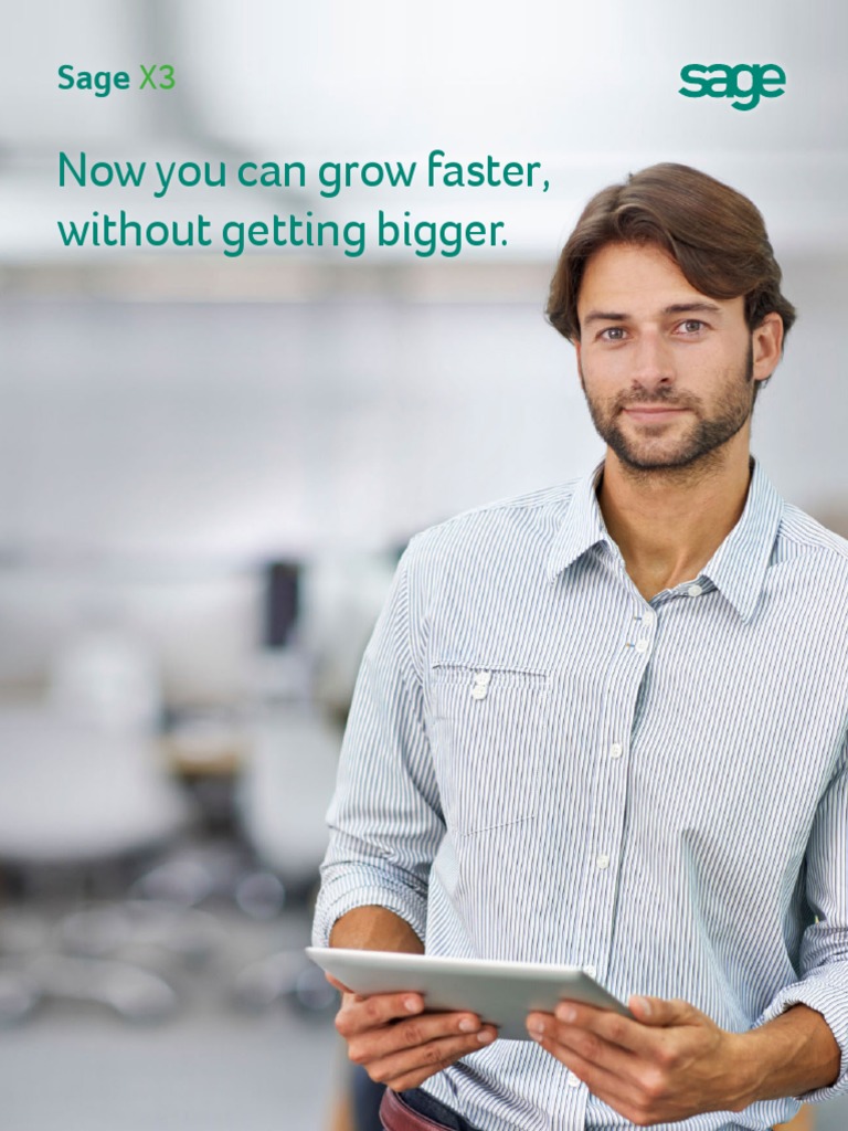Sage X3 Overview | PDF