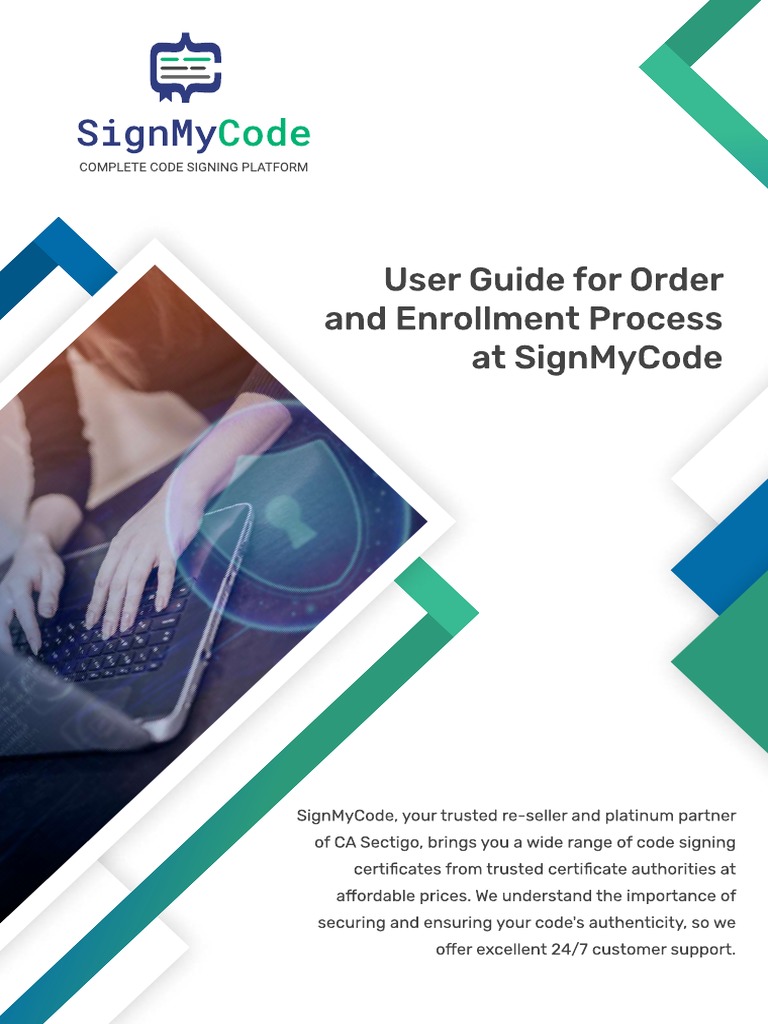 SignMyCode - Code Signing Setup Guide | PDF