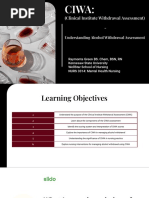 Ciwa Ar Chart | PDF | Medicine | Psychoactive Drugs