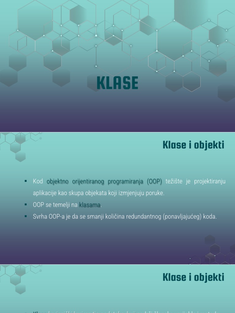 Klase | PDF