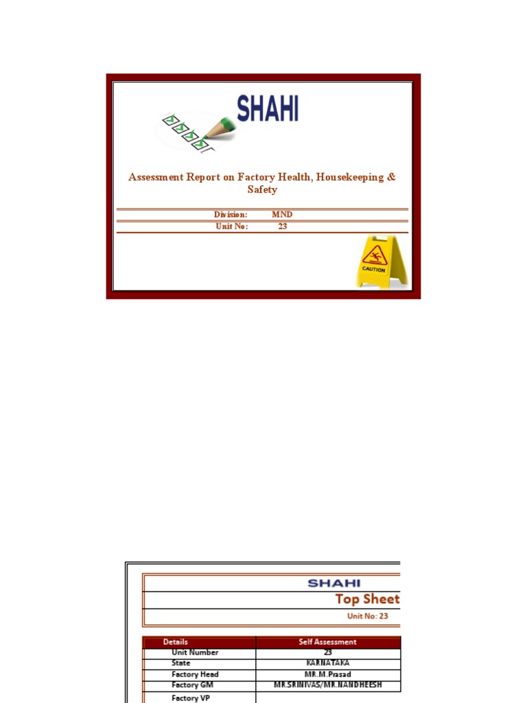 Unit-23 HHS Audit Report Jan '2023 | PDF | Housekeeping | Safety