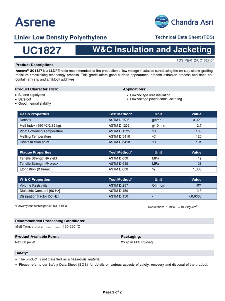 TDS Pe 012 Uc1827 04 | PDF