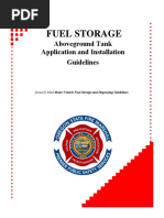 Fuel Tank Room Design Guidelines | PDF | Pipeline Transport ...