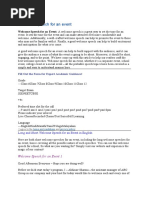 Inauguration Script | PDF | Home & Garden