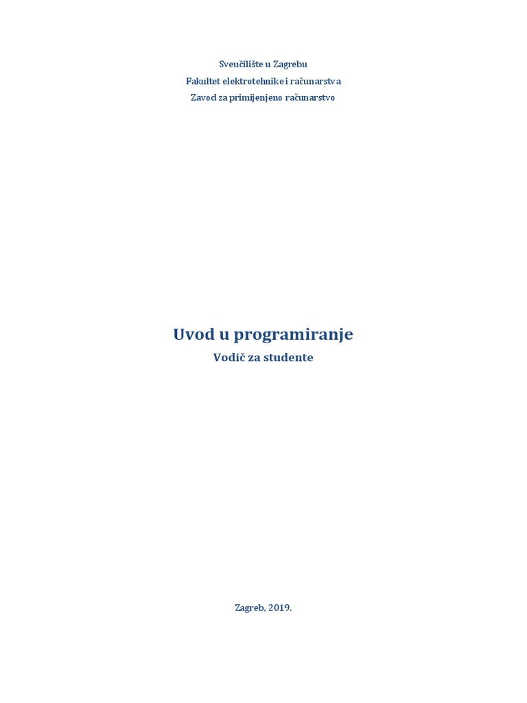 Upro Vodic Za Studente | PDF