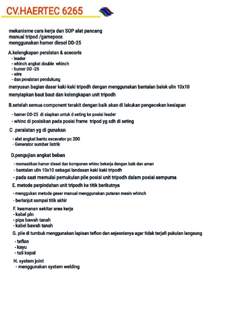 WMS Piling Work | PDF