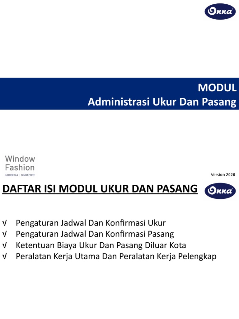 Modul 12 - Administrasi Ukur Dan Pasang Rev-2021 | PDF