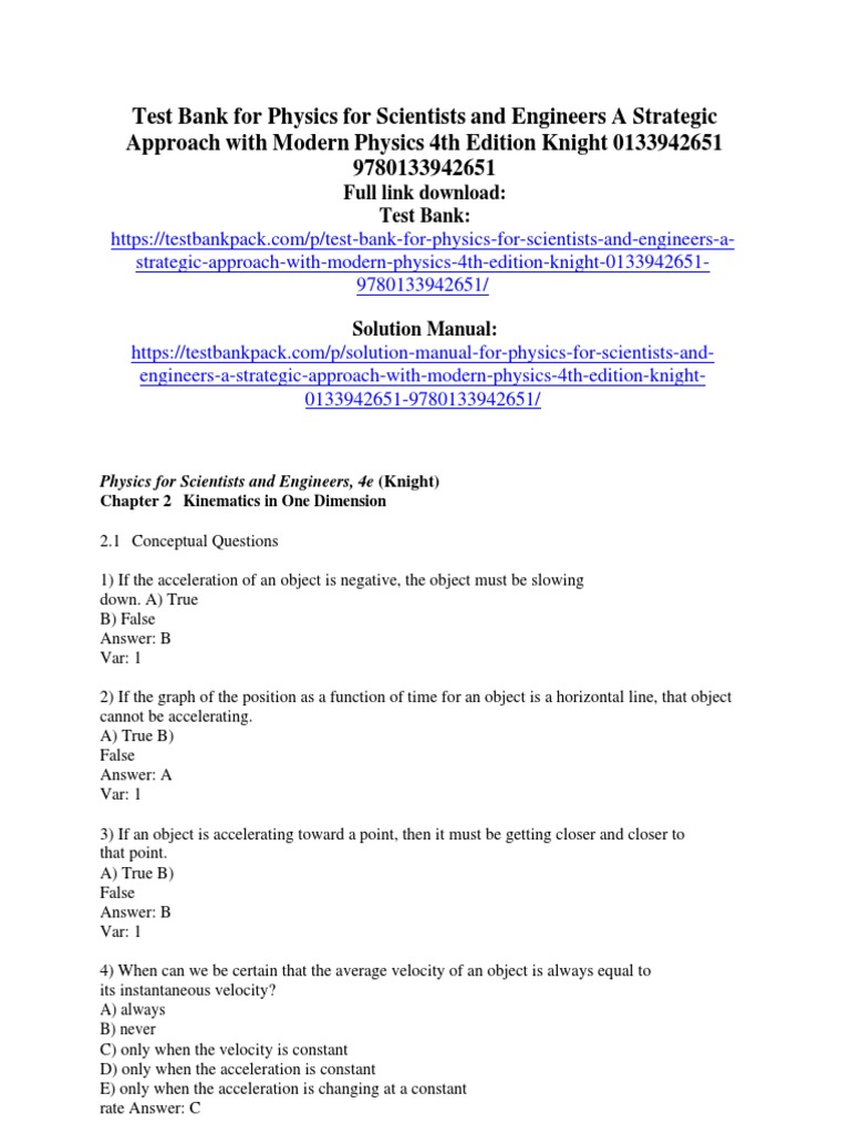 Physics For Scientists And Engineers A Strategic Approach With Modern 4807