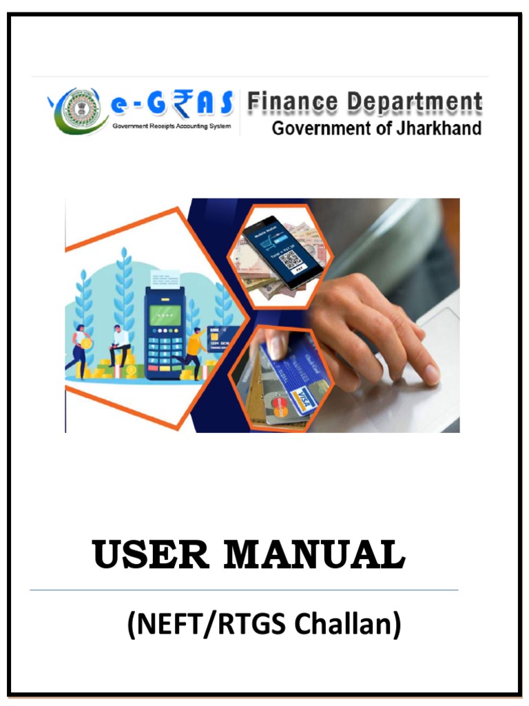 NEFT/RTGS Challan User Manual | PDF