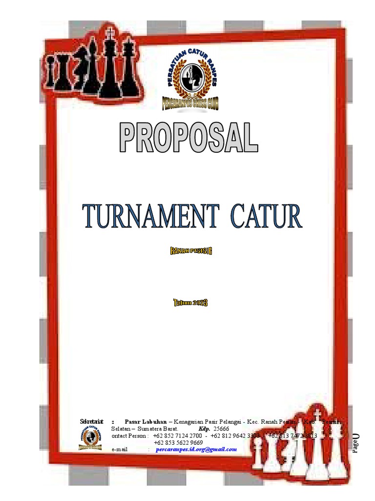 Proposal Lomba Catur | PDF