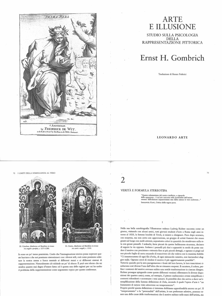 Gombrich Arte e Illusione | PDF