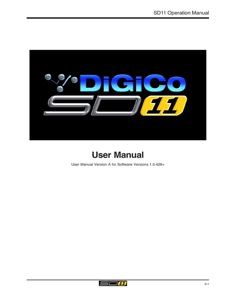 Manual SD 11 Español | PDF