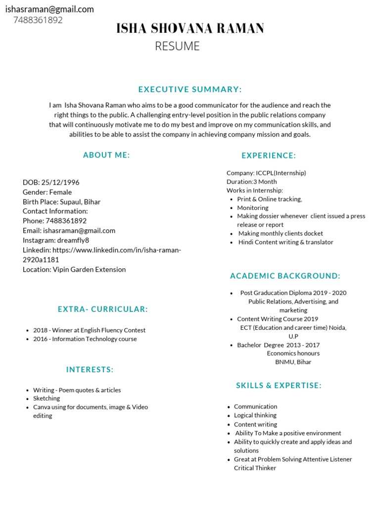 Modern Lilac Corporate Resume | PDF | Public Relations | Human Communication
