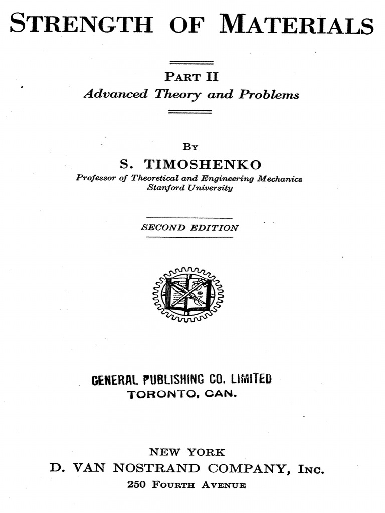 01.SOM_TIMOSHENKO_Intro | PDF
