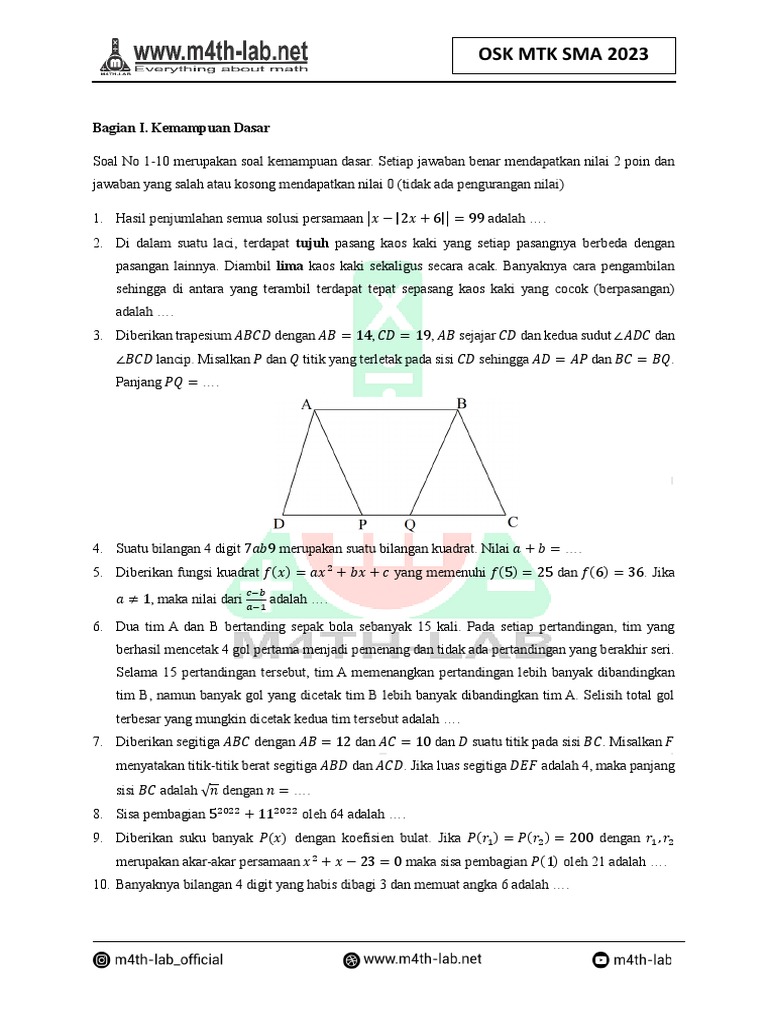Osk MTK Sma 2023 | PDF