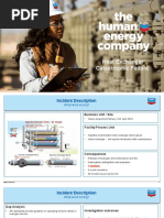 Chevron Process Safety Moment No.5 | PDF