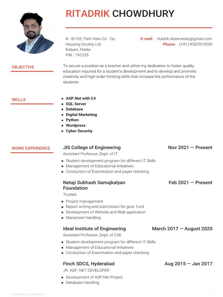 Ritadrik_CV_2023 | PDF