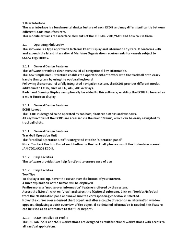 JRC JAN 9201 and 7201 | PDF