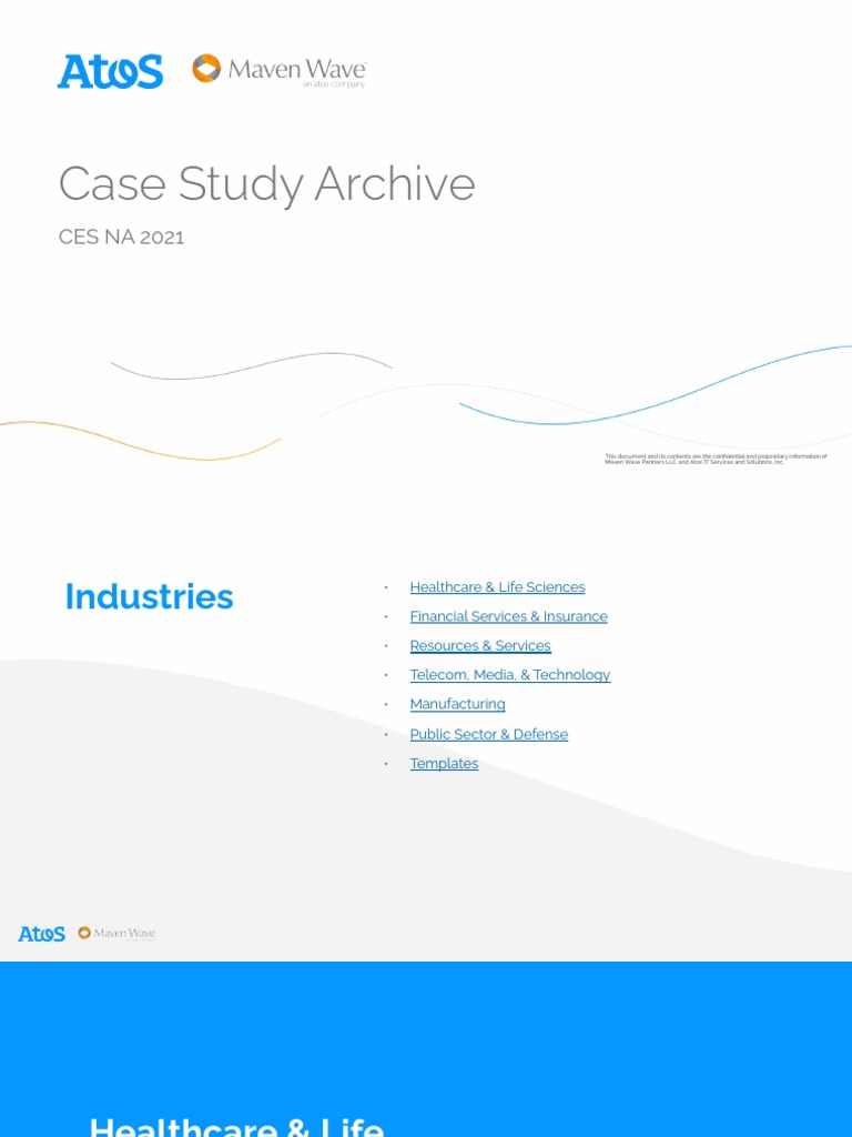 Case Study Archive 2022 | PDF | Cloud Computing | Analytics