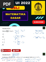 Latihan Soal TPA SIMAK UI Pascasarjana | PDF