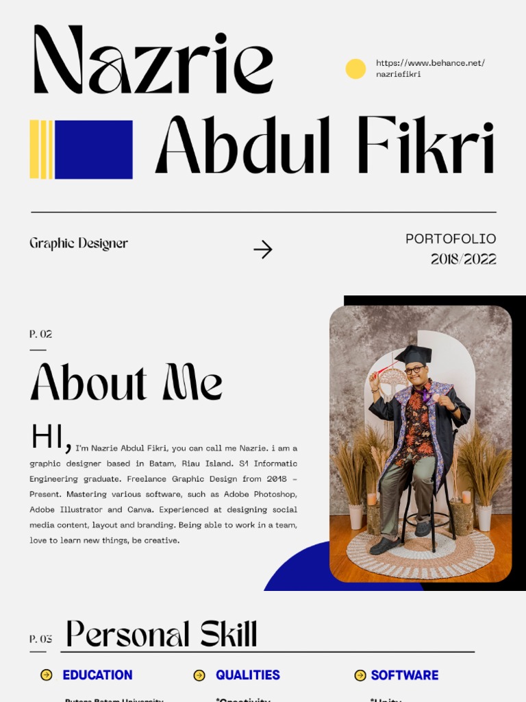 Portofolio New Nazrie Abdul Fikri | PDF