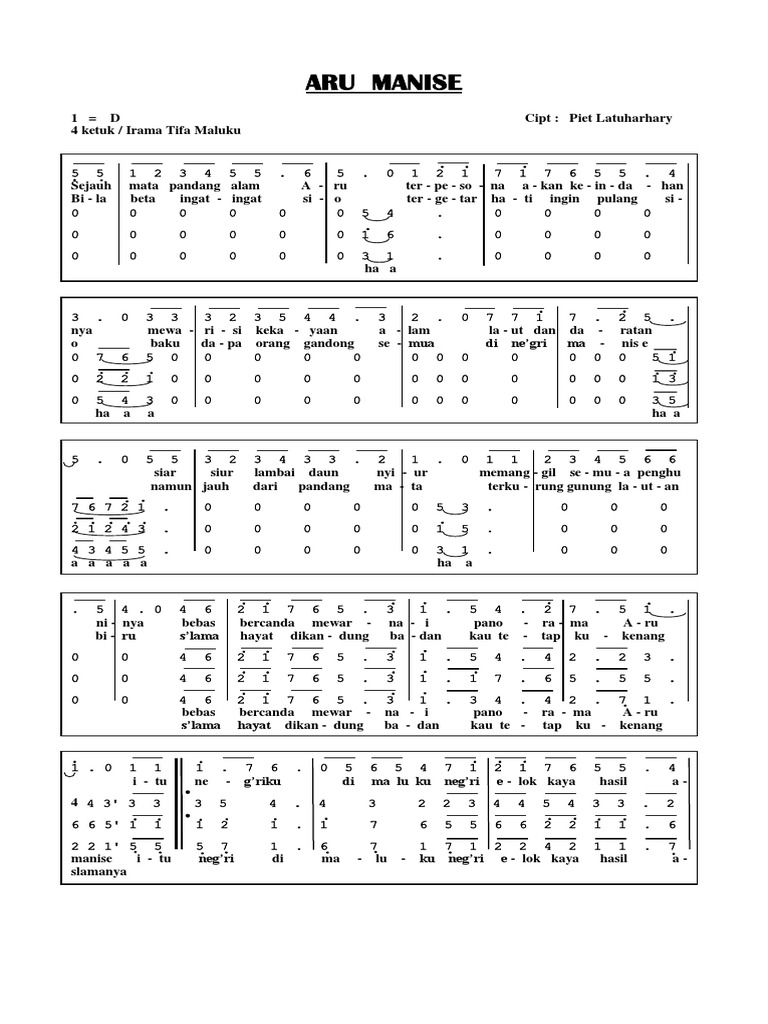 Aru Manise | PDF