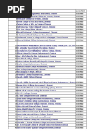 TNEA Counselling Codes PDF | PDF | Science | Engineering