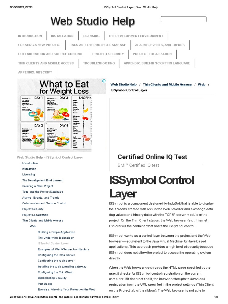 ISSymbol Control Layer - Web Studio Help | PDF | Web Server | Internet & Web