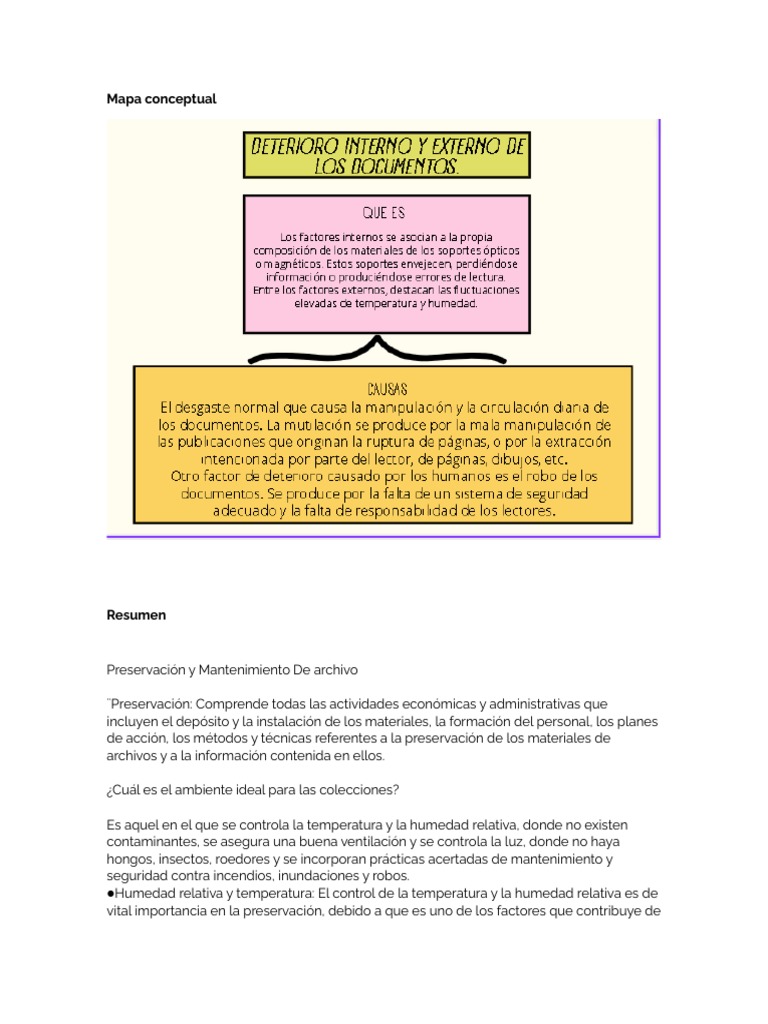 Mapa Conceptual | PDF