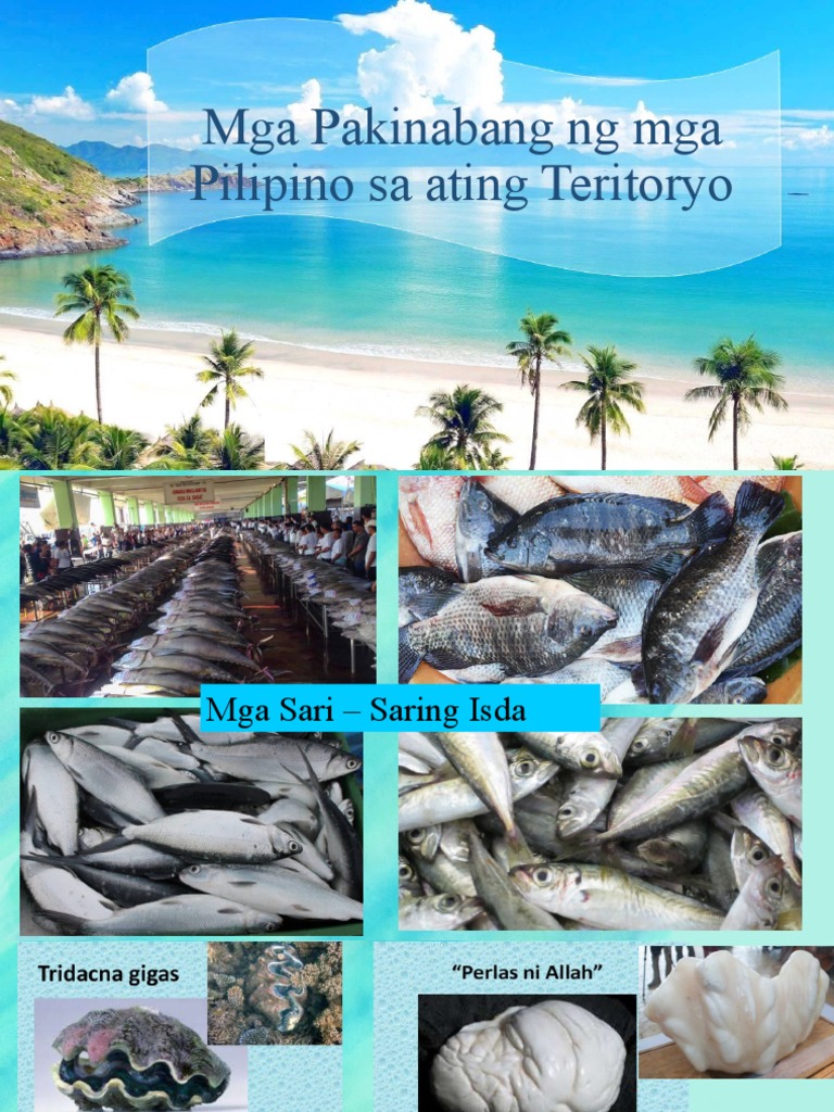 Mga Pakinabang NG Mga Pilipino Sa Ating Teritoryo | PDF