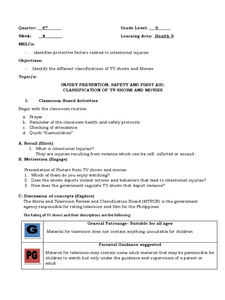 MTRCB | PDF | Psychological Concepts | Behavioural Sciences