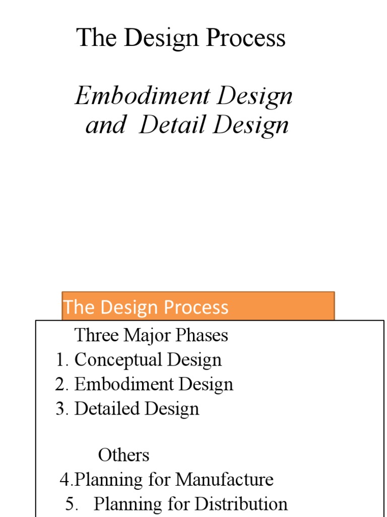 Chapter Design Process | PDF