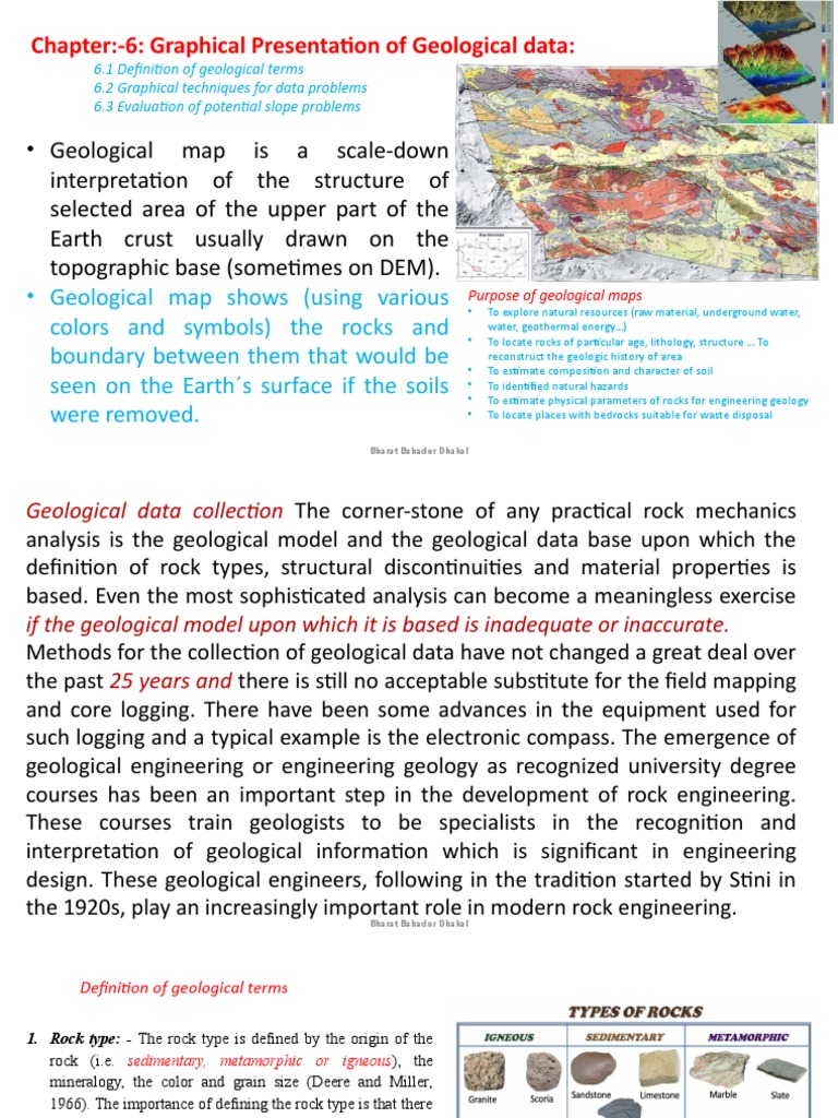 Geological Data Graphical Techniques | PDF | Science & Mathematics