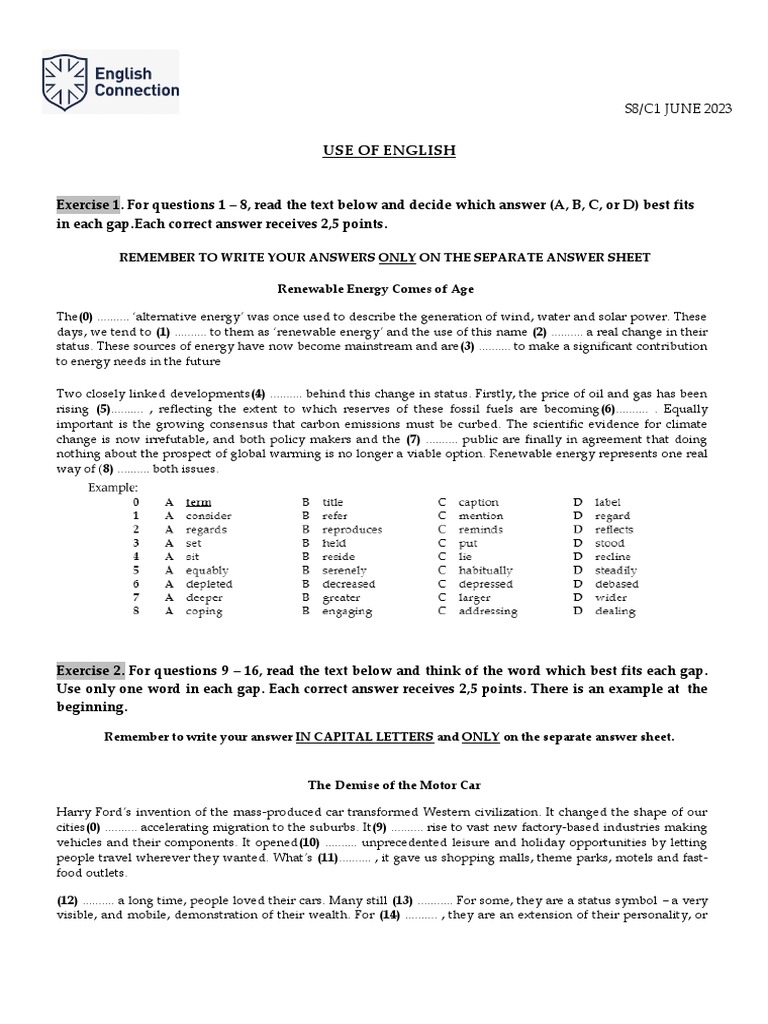 S8-C1 June 2023 | PDF