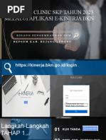 Materi Pengisian Realisasi & Bukti Dukung SKP E-Kinerja | PDF | Komputer