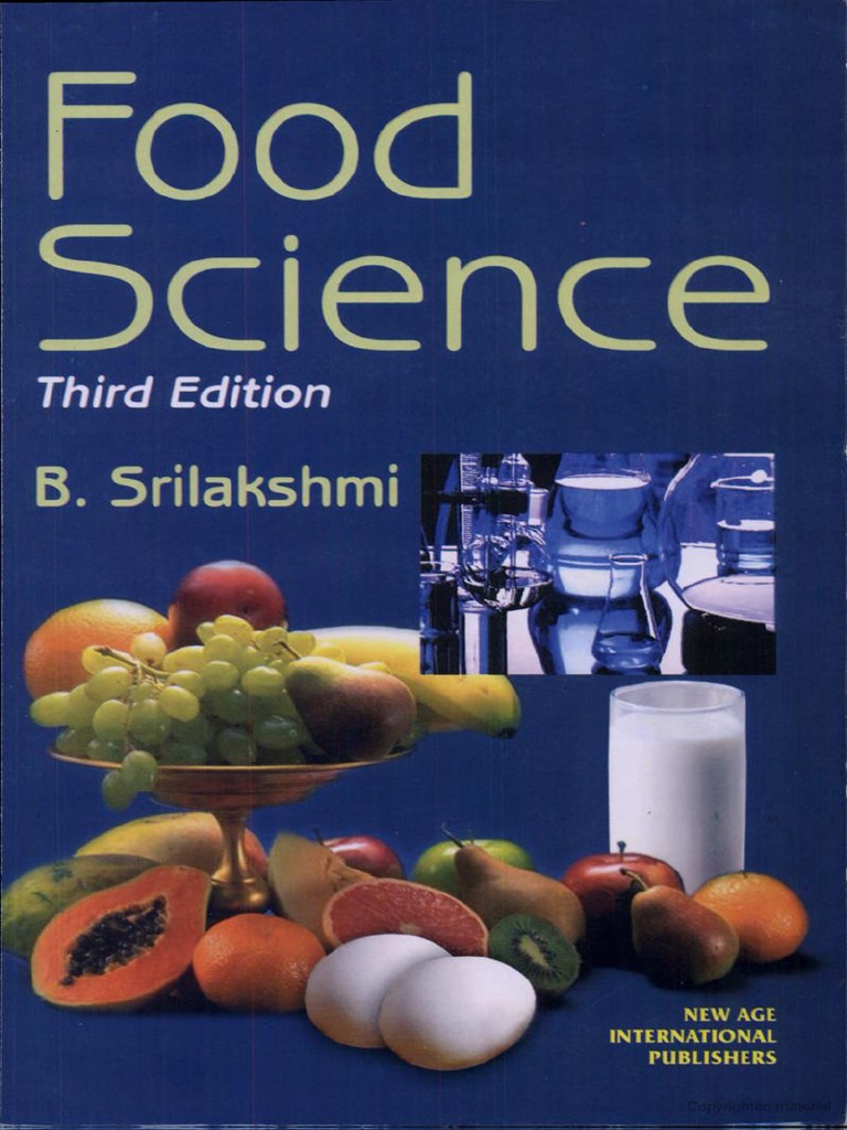 Food Science by B. Shrilkshmi Edition-3 | PDF