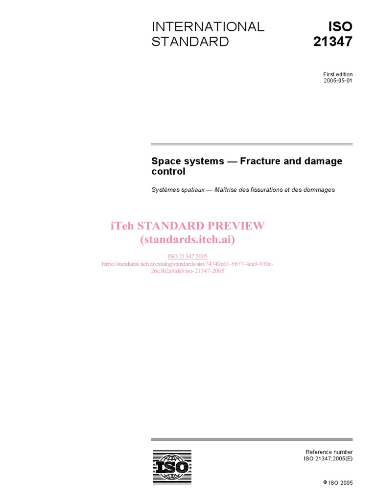 Iso 21347 2005 | PDF