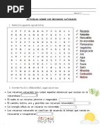 Sopa de Letras de Encuentra Los Nombres de Los Continentes y Los ...