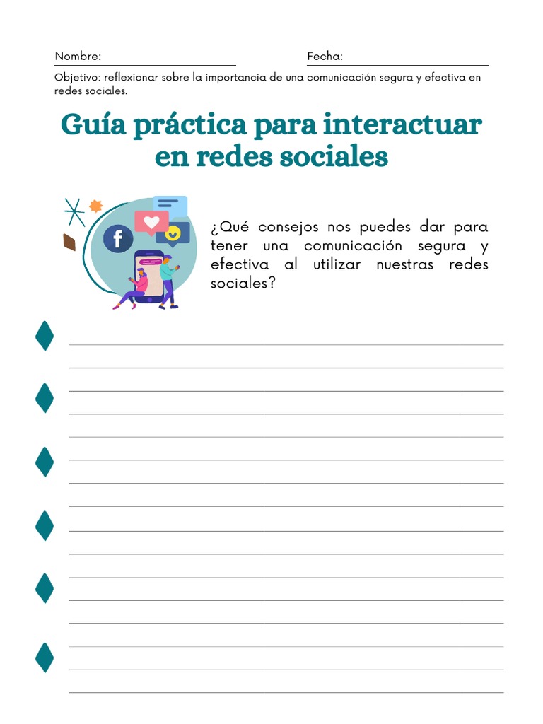 Guía Práctica para Interactuar en Rrss 1M | PDF