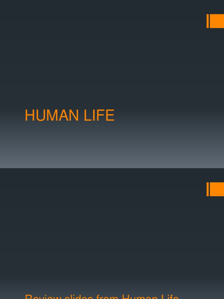 1 Lesson 5 Human Life Part II Beginning of Life | PDF | Social Science ...