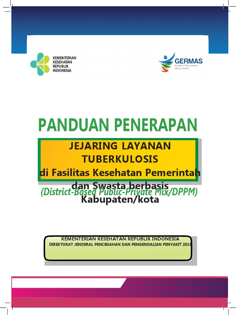 PPM 1. Isi Panduan Penerapan DPPM TB | PDF